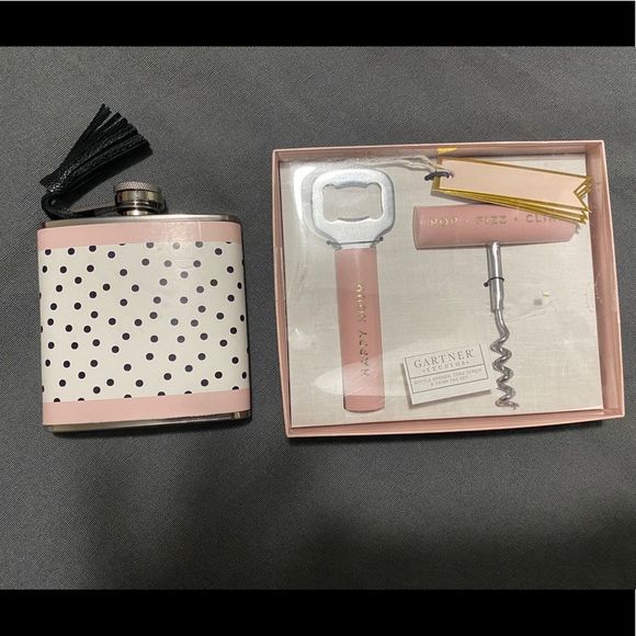 Kitchen | Nwtwine Key Bottle Opener And Flask Gift Set | Poshmark